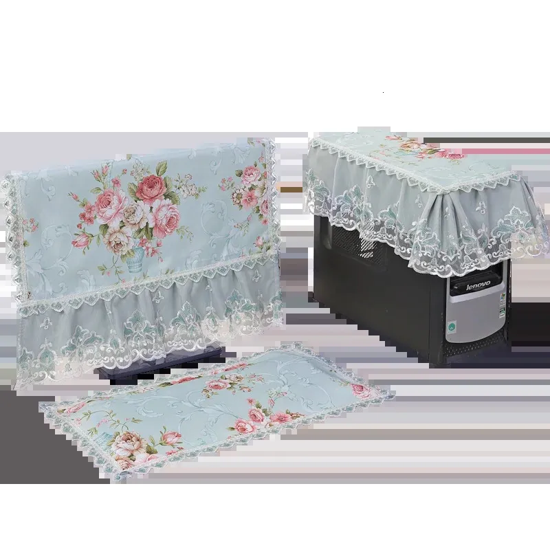 Simple Computer Dust Cover Set - LCD Monitor, Desktop PC, Keyboard ...