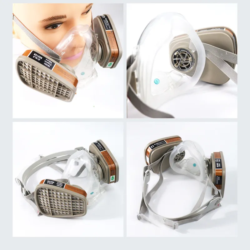 2024 Transparent Gas Mask Respirator | Comfortable Lip Reading ...