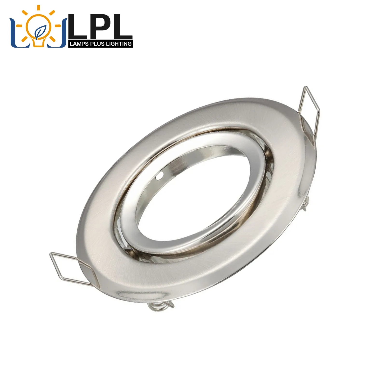 DHgate.com:Silver GU10/MR16/GU5.3 LED Bulb Holder Downlight Spotlight Fitting Kits, 4-Pack ...