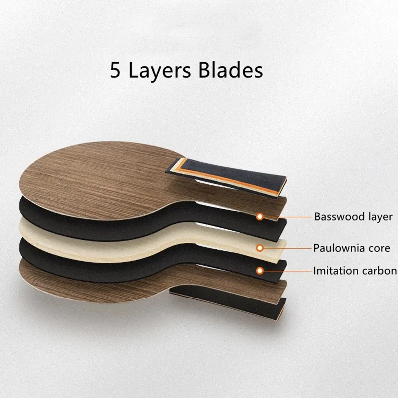 Super Hard Ebony Wood Dalbergia Ping Pong Blade for Offensive Players ...