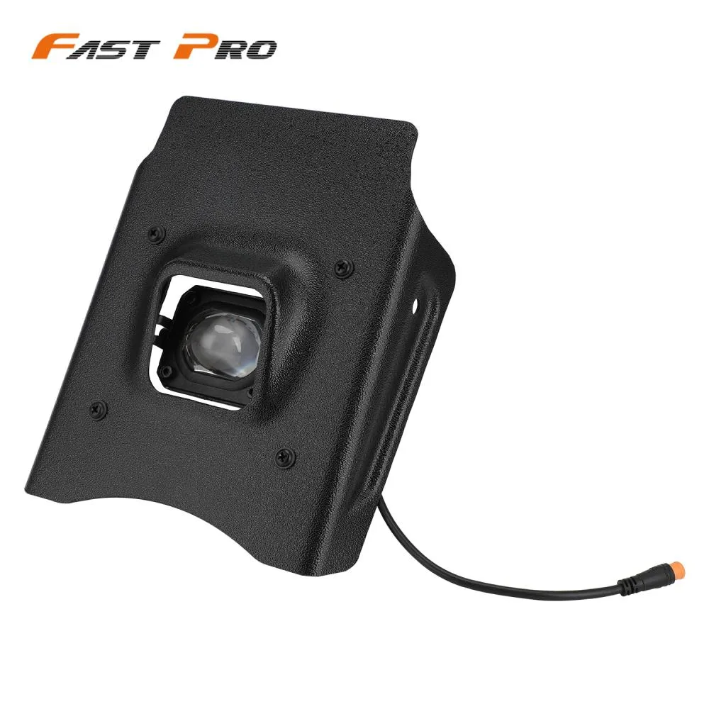 Bike Front Headlight Retro Style Front Light, Black Housing, Enhanced ...