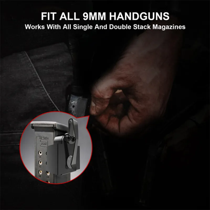 DHgate.com:Heavy-Duty Tactical Mag Holder w/ Mag Standard Belt Clips ...
