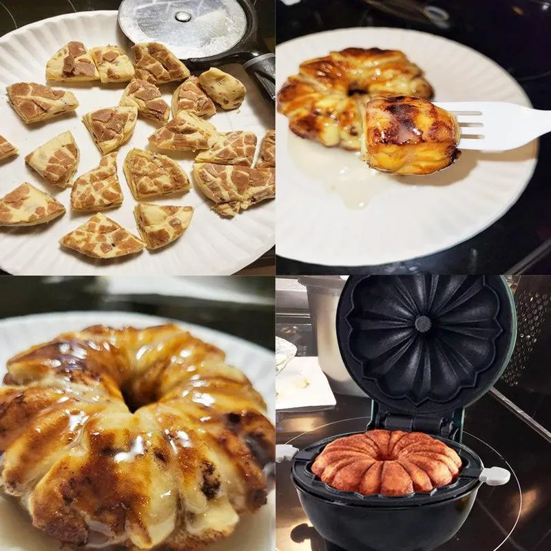 DHgate.com:Electric Non-Stick Mini Waffle Maker for Pumpkin Pies, Cakes ...