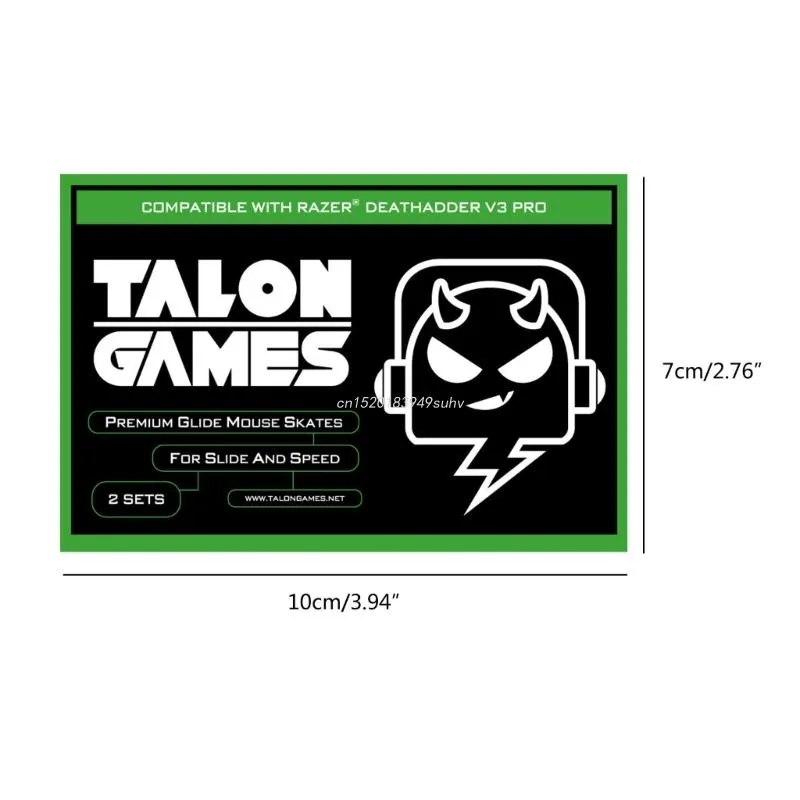 Mouse Skates Replacement Feet Pads Curved Edge for Razer DeathAdder V3 ...