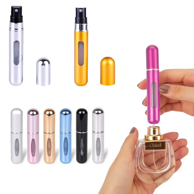 Refillable Perfume Atomizers - Portable 5ml/8ml Travel Perfume Atomiser ...