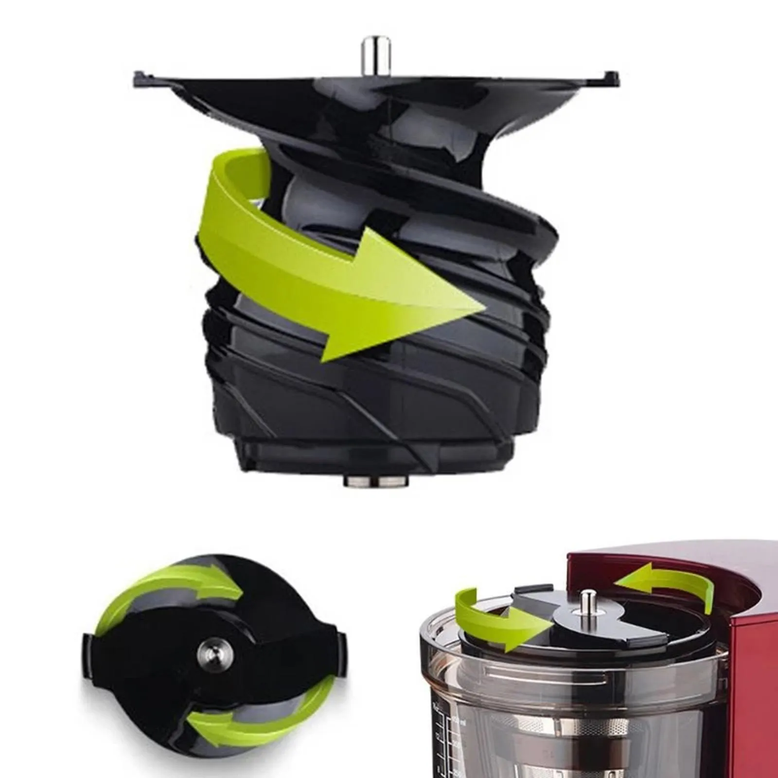 Premium AP1100 Juicer Screw Auger Replacement, Stainless Steel Juicer ...