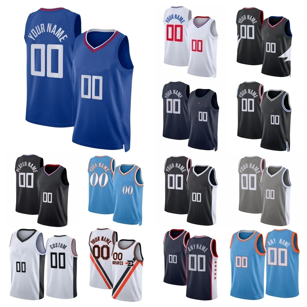 Basketball Jerseys: Harden, George, Zubac, Powell,... From Ricardo09 ...