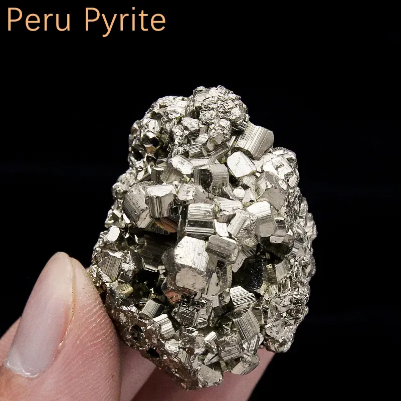 DHgate.com:Natural Peruvian Pyrite Crystal Cube Cluster - Unique Energy ...