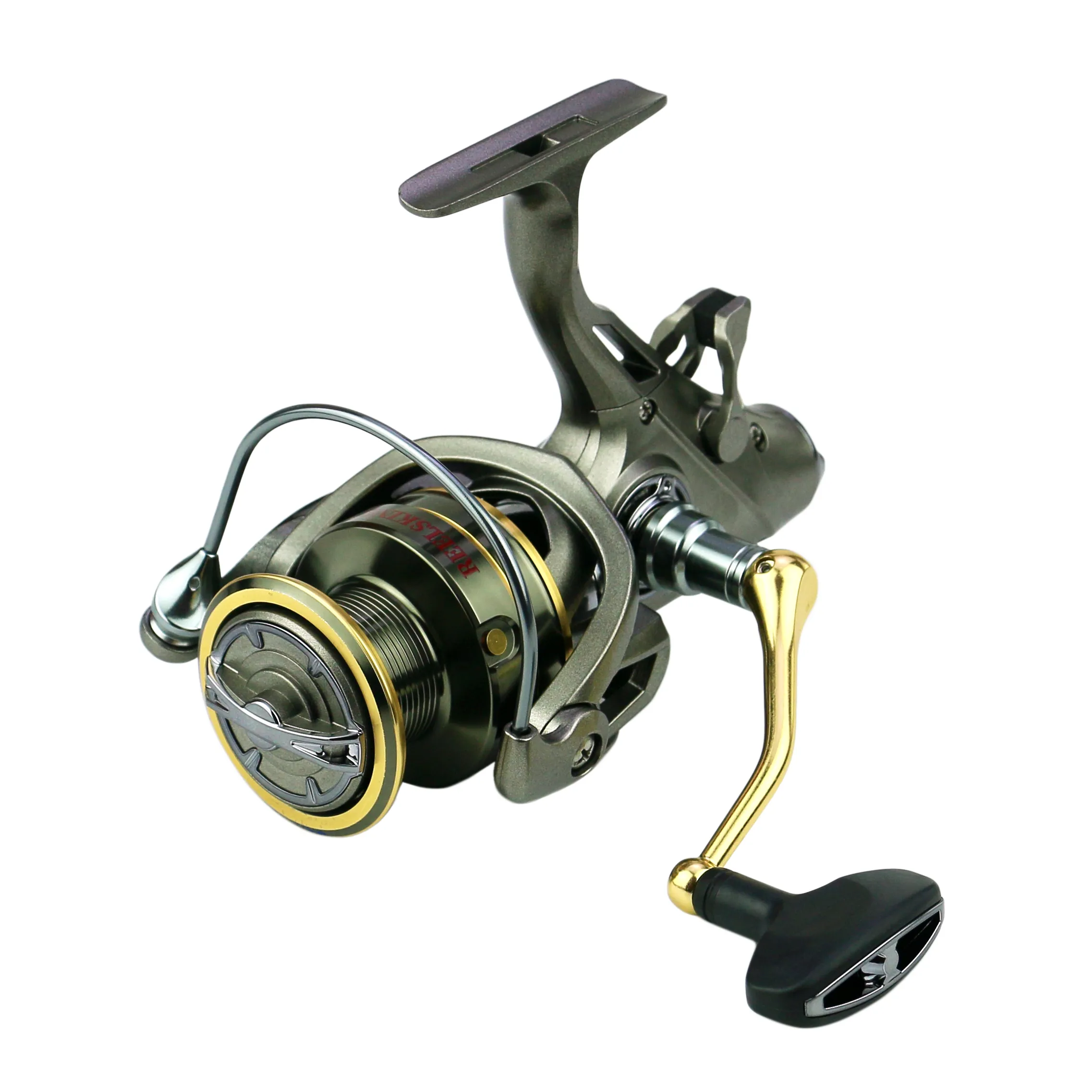 GLS 20KG Drag Power Double Brake Fishing Reel with 5.5:1 Gear Ratio for ...