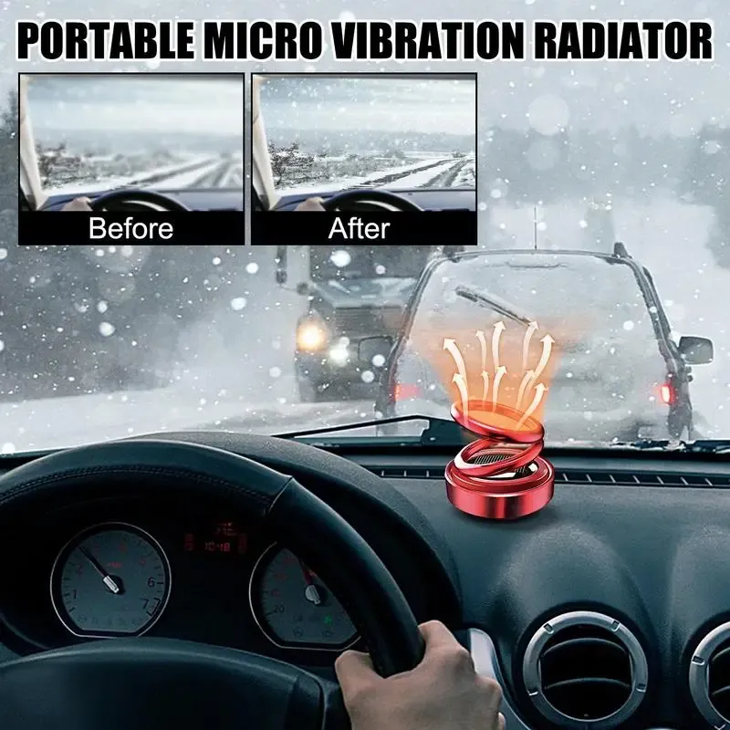 DHgate Solar Powered Car Heater and Air Freshener Fast Windshield Defroster Automobiles Motorcycles