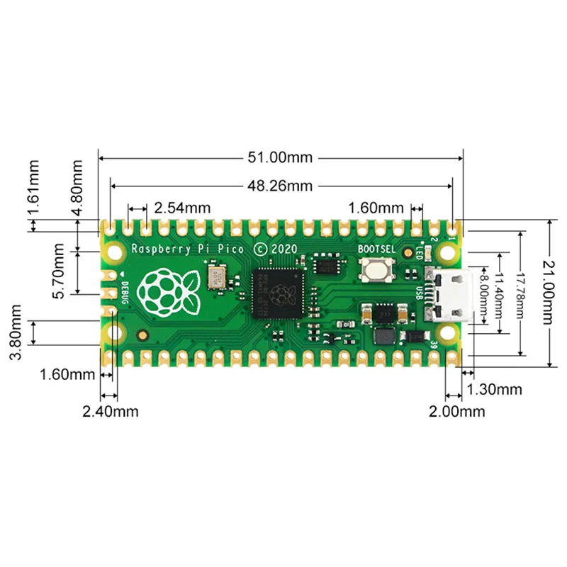 Compact Dual Core Microcontroller Board Versatile Development Platform With Integrated Wireless ...
