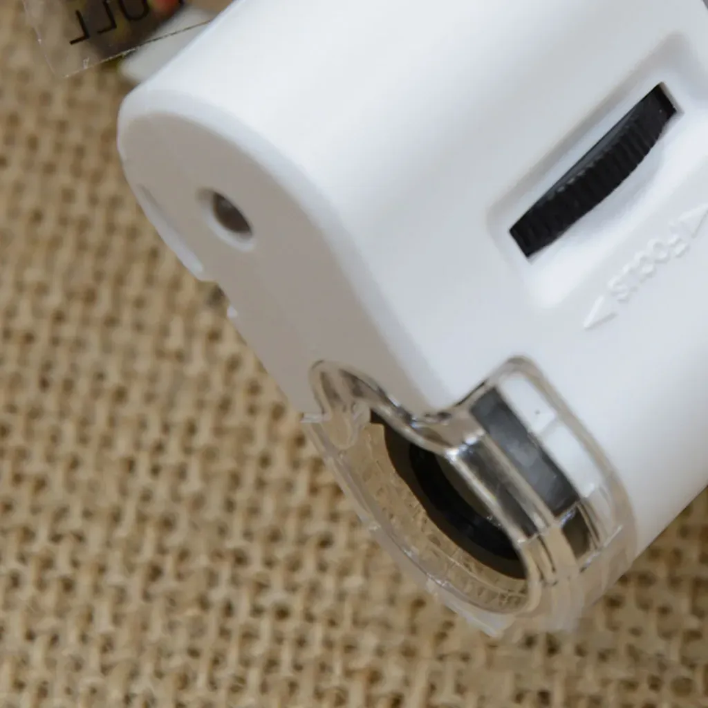 Cell Phone Magnifier Screen - 60X Mobile Microscope Lens with LED Light ...