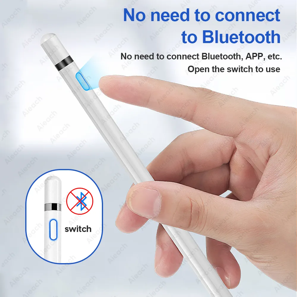 Stylus Pen for Tablets and Phones with Capacitive Screen, 6.7 in Length ...