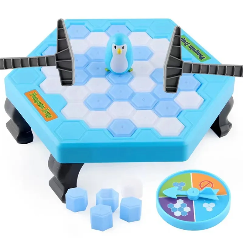 DHgate.com:Interactive Wooden Penguin Ice-Breaking Game Set Tabletop ...