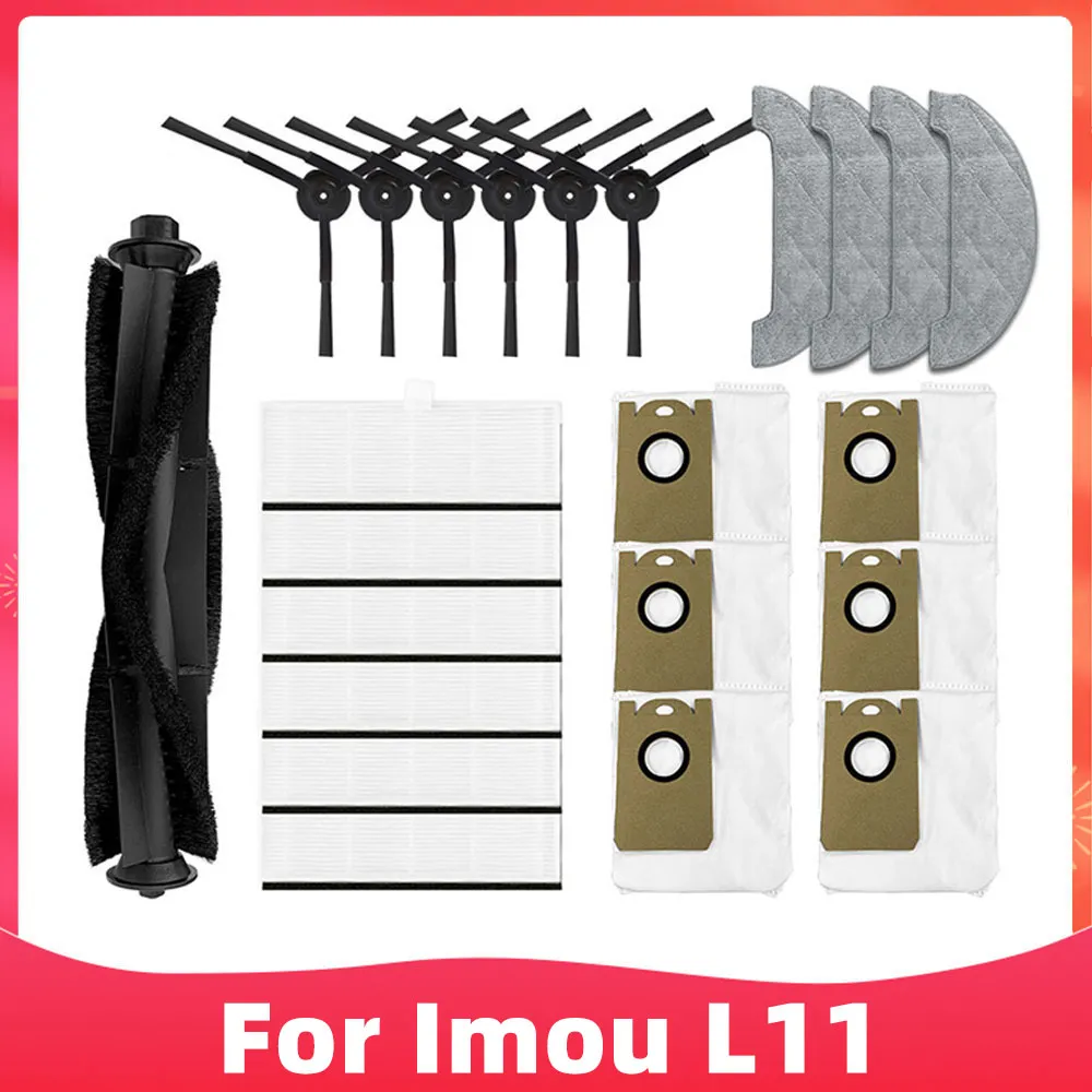 DHgate.com:L11 Pro/Q6 Pro/L6 Pro/T10+/S8 Pro Replacement Kit: Filter, Mop Cloth, Main/Side ...