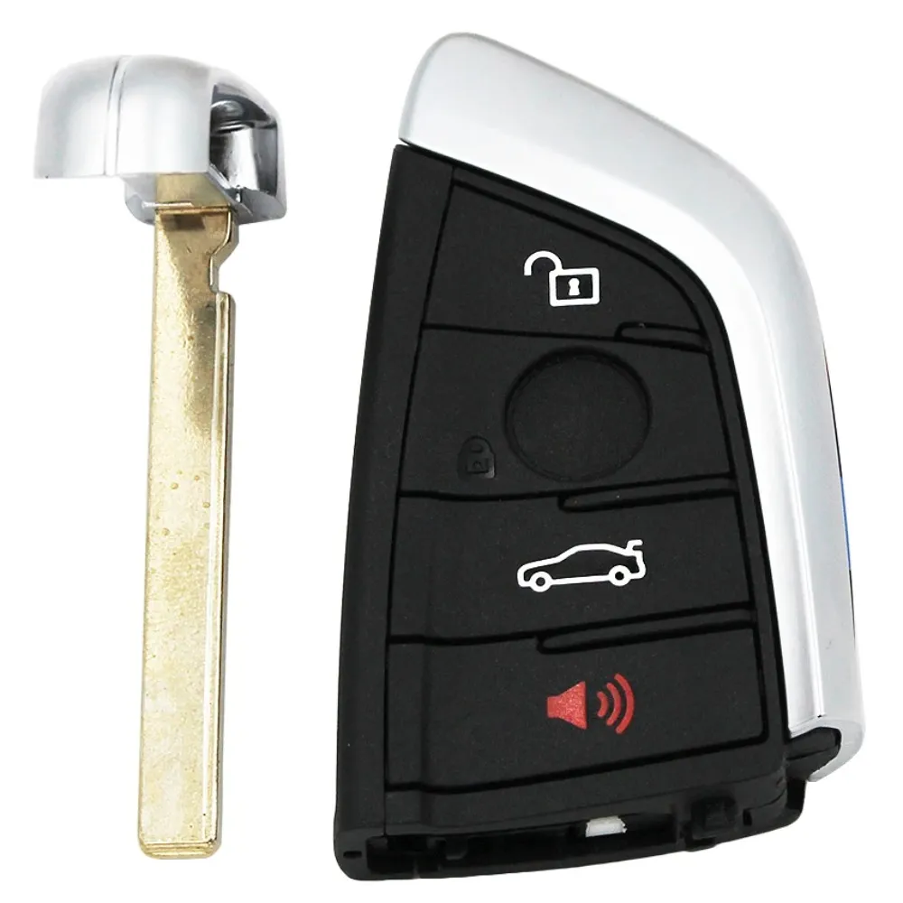 DHgate.com:4 Buttons Ecusells Car Smart Card Remote Key Fob Shell Case ...