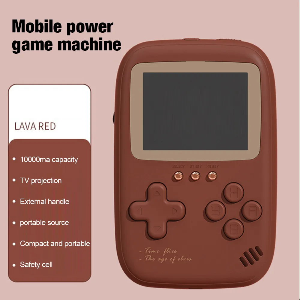 2024Retro Handheld Game Console Power Bank, 2.8'' Portable Game Player ...