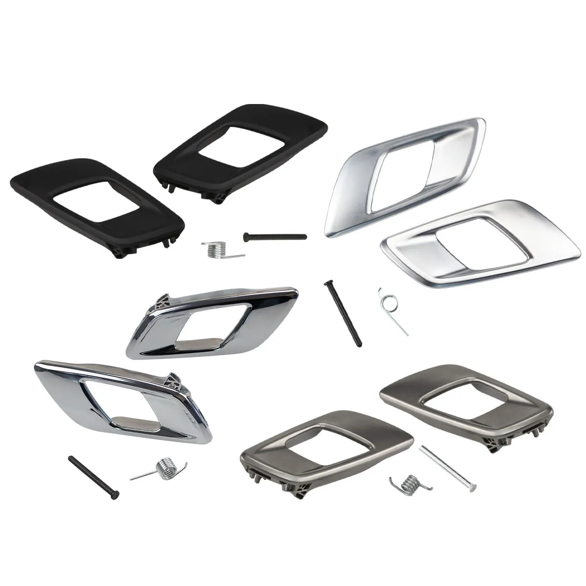 DHgate Grey Black Interior Door Handle Trim for Ford Ranger T6 2012 2024 Everest 2015 2024 Mazda BT 50 2012 2024 Automobiles Motorcycles