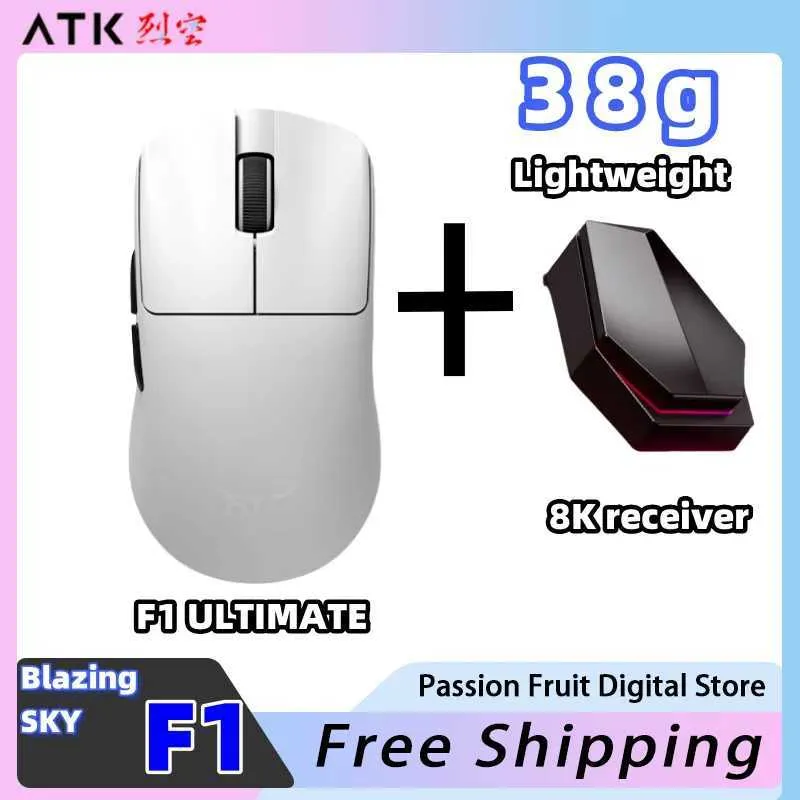 Mice ATK Blazing Sky F1 Gaming Mouse - Ultra-Light & Low Latency for ...