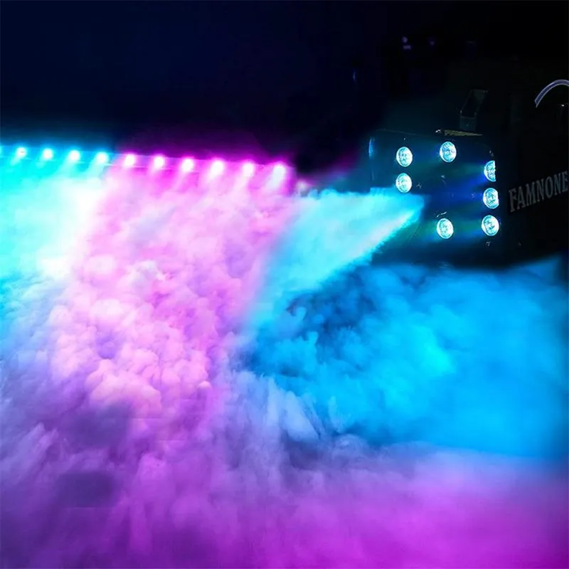 DHgate.com:500W LED Disco Fog Machine - Colorful Smoke Ejector with ...