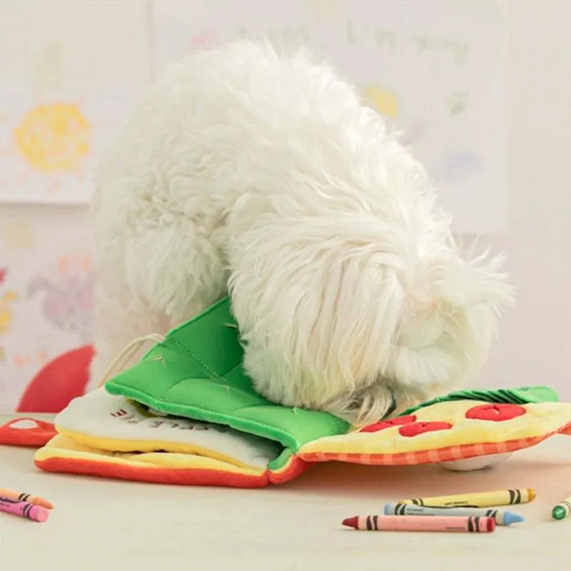 Interactive Snuffle Mat Book for Dogs - Engaging Pet Feeding Mat, Puppy ...