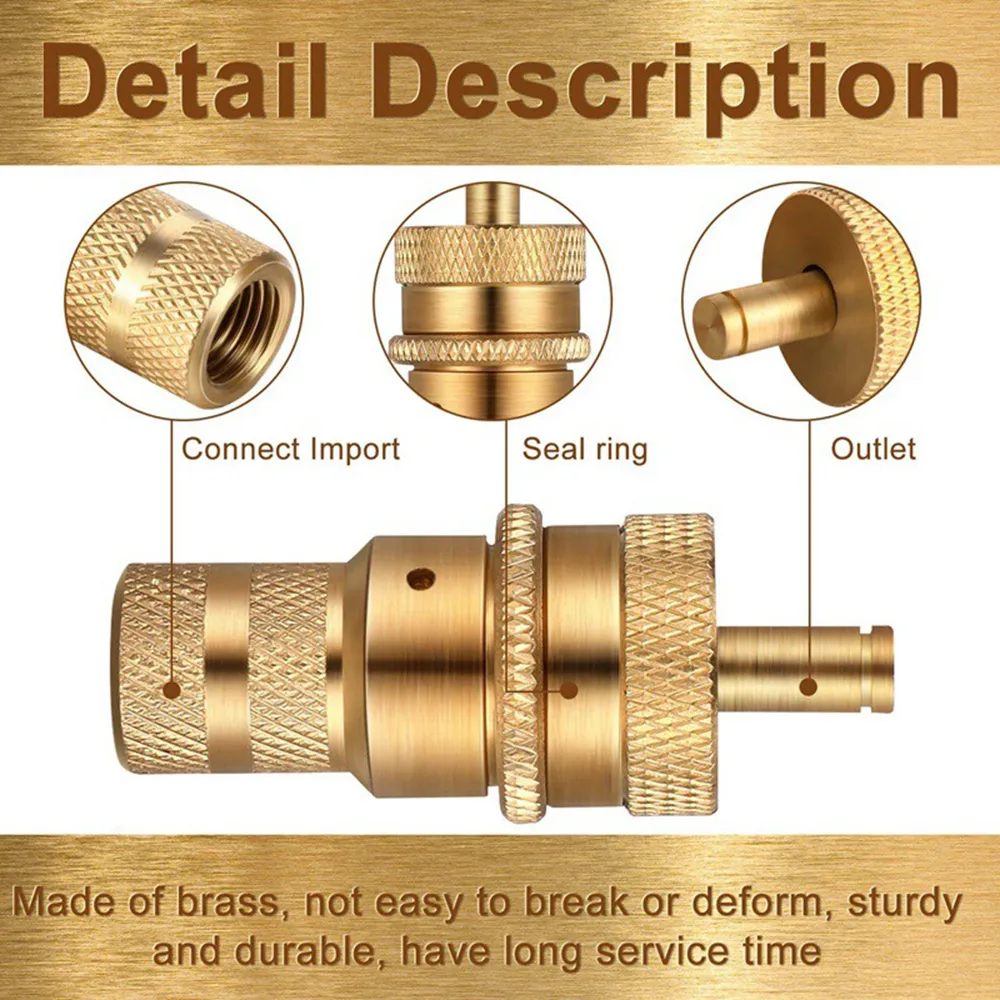 DHgate.com:Universal Brass Offroad Tire Deflators: Automatic 6-30 PSI ...