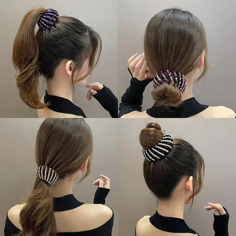 DHgate.com:Bird Nest Hair Clips: Versatile Braided Claw Clips for Women, Girls, and Kids:Hair ...