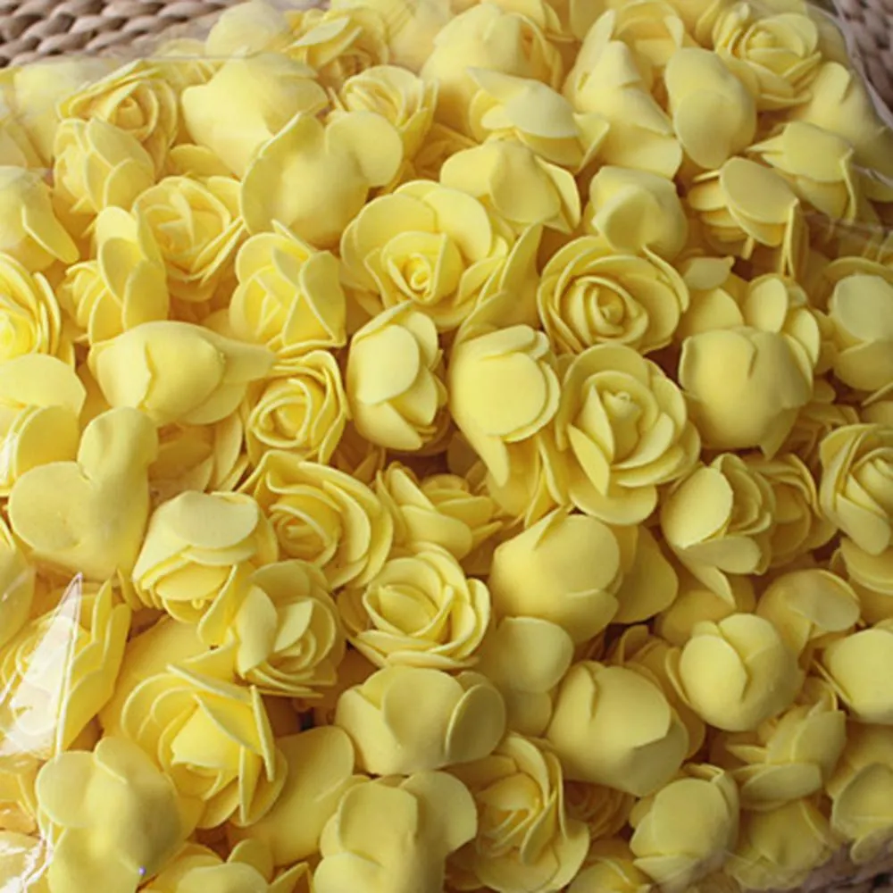 Realistic Foam Rose Heads - DIY Flowers for Valentine's, Weddings ...