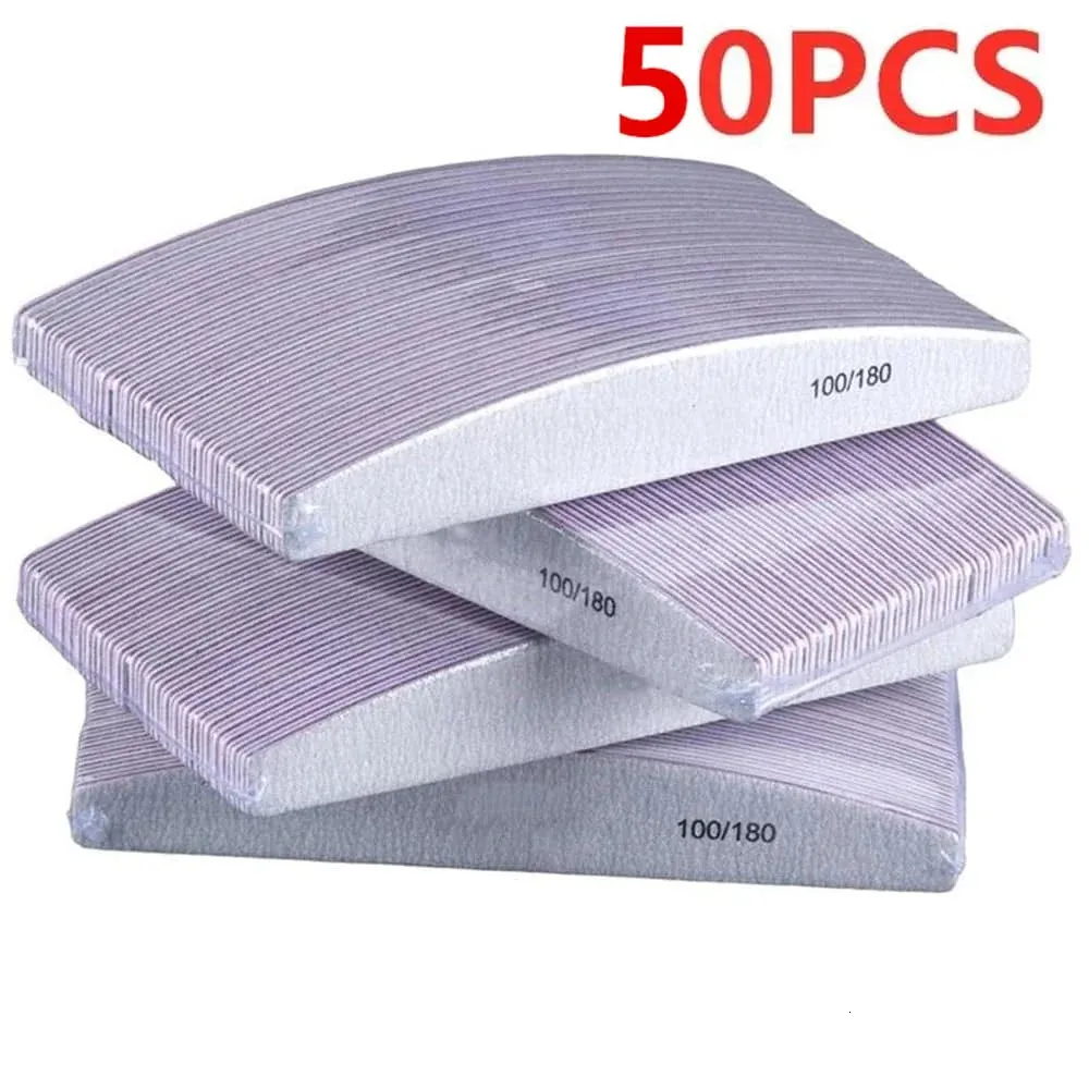 Nail File Buffer Set Double-Sided Buffers with 100, 180, 240, 621 Grit ...