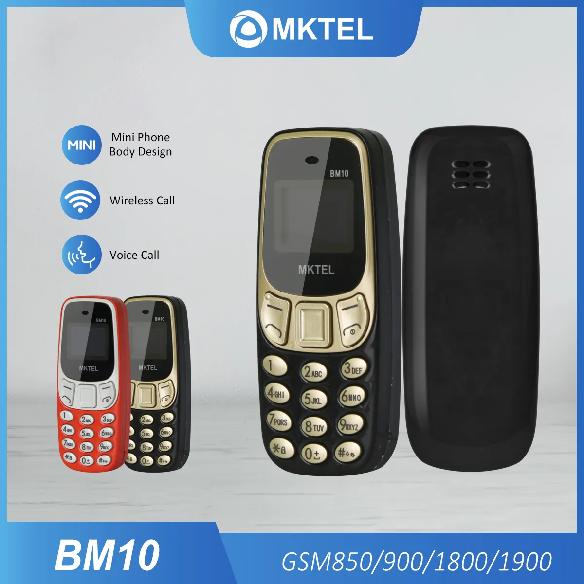 TEL BM10 Mini Feature Phone, Dual SIM Dual Standby,... From Ddmyfriend ...