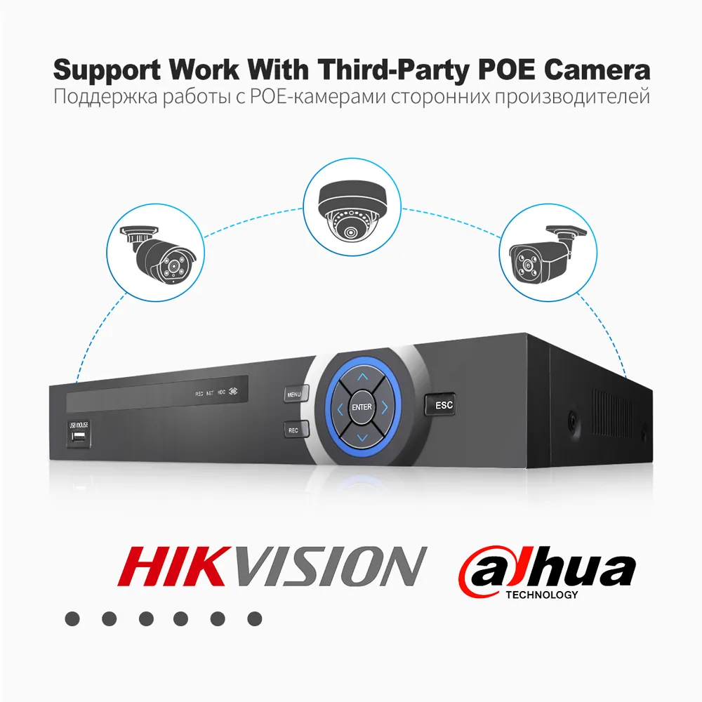 DHgate.com:4K Ultra HD 32CH H.265 NVR Security System, PoE Network ...