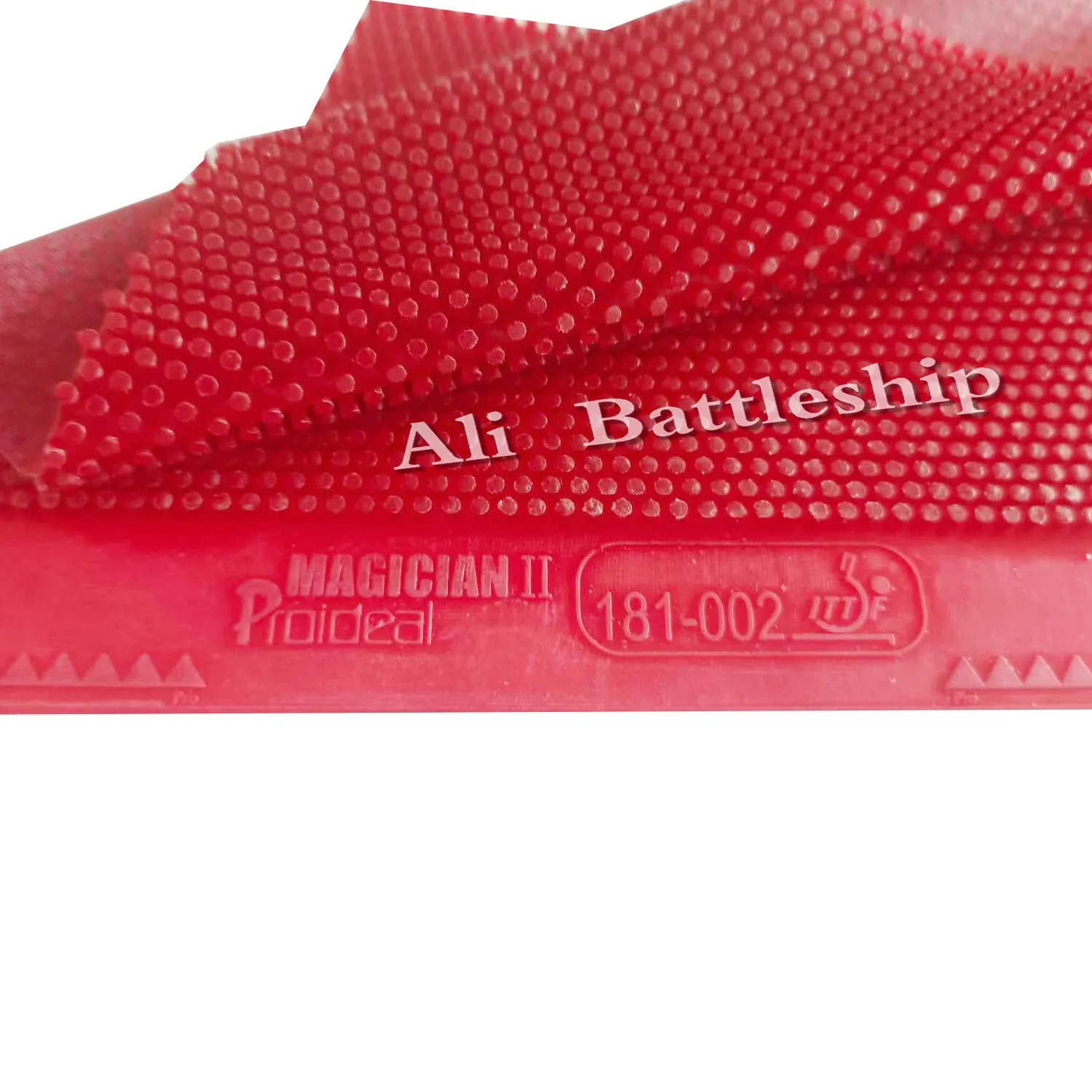 Proideal Magician II long pimpled table tennis rubber without sponge OX ...
