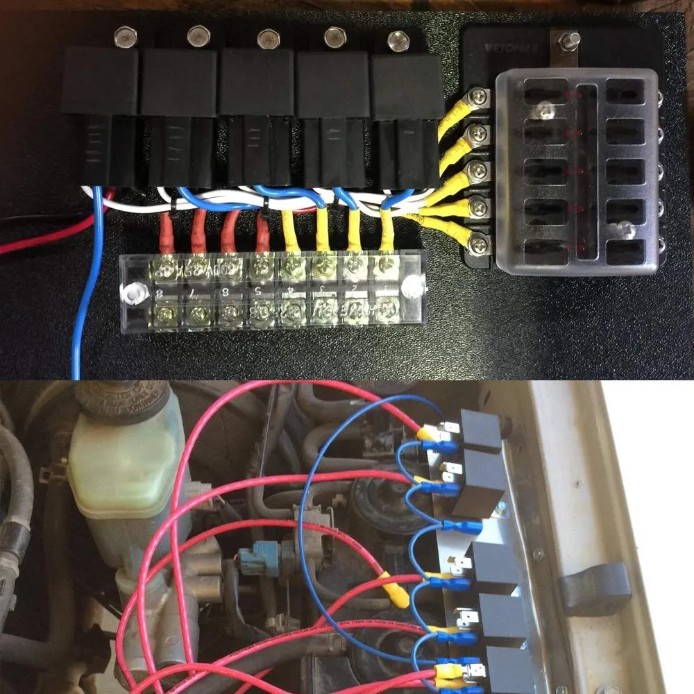 Terminals Insulated Wire Connector Electrical Assorted Crimp Butt Ring ...
