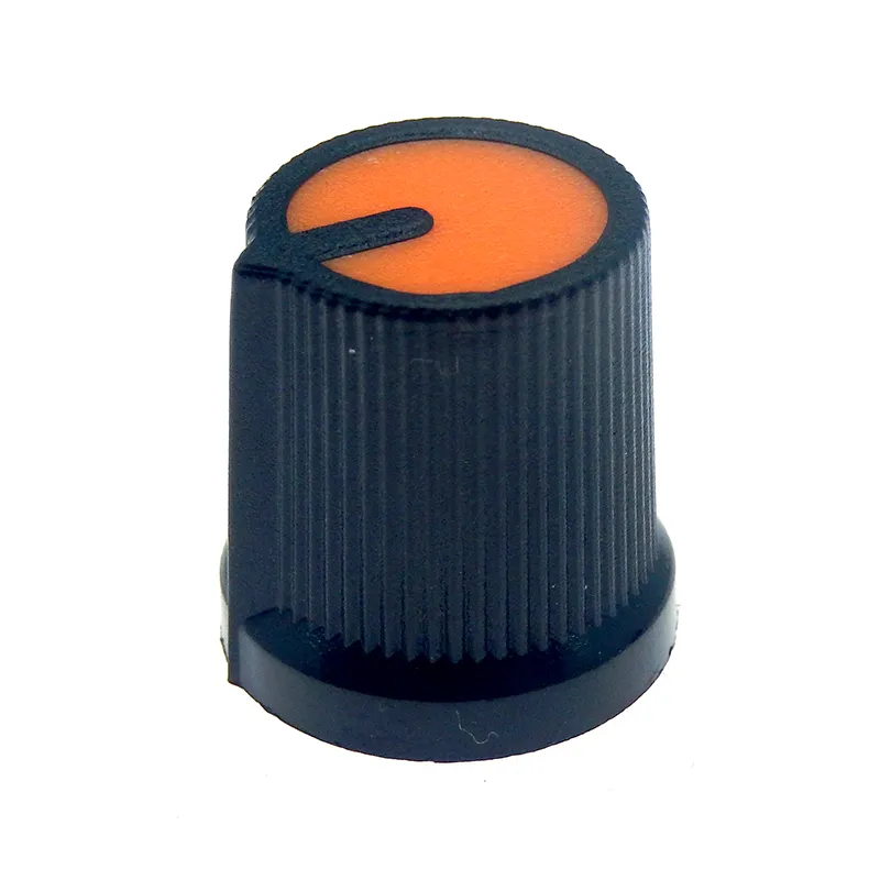 10-Pack AG3 Potentiometer Knob Cap, Plastic Plum Handle for 6mm Diameter, Black from Dhgate PCB ...