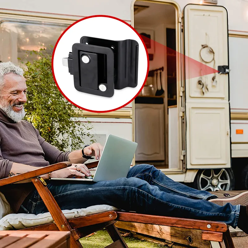 DHgate.com:RV Entry Door Lock, Camper Door Handle with Keys, Anti-theft ...