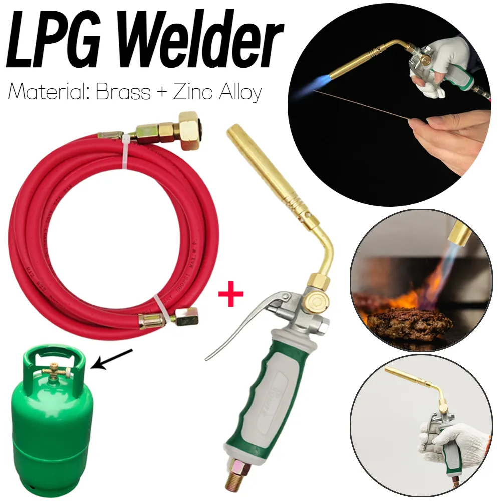 Welding Burner Gas Torch Germany Style Hand Welding Torch With 1.6m Rubber Hose From Homepro19 ...
