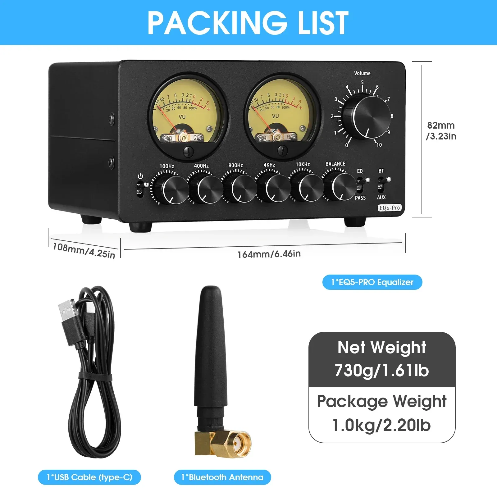 Nobsound EQ5 PRO Mini 5 Band Bluetooth Equalizer ... From Ddmyday, $215 ...