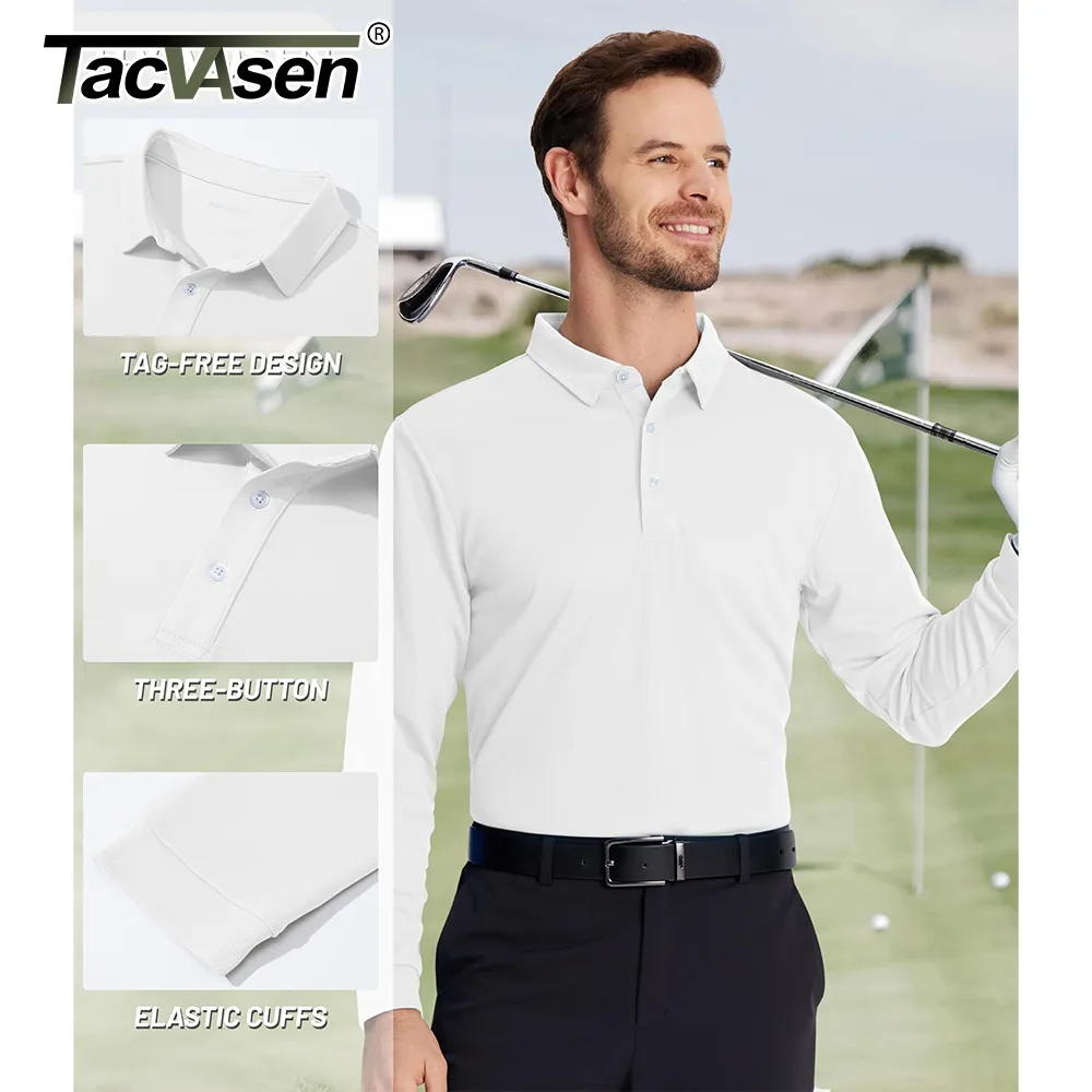 DHgate.com:Quick-Dry Lightweight Long-Sleeve Polo Shirts for Men ...