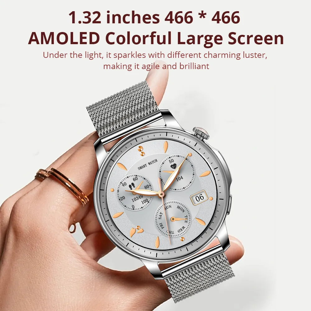 COLMI V65 Smartwatch: AMOLED Display, Calls, Custom Dial, Heart Rate ...