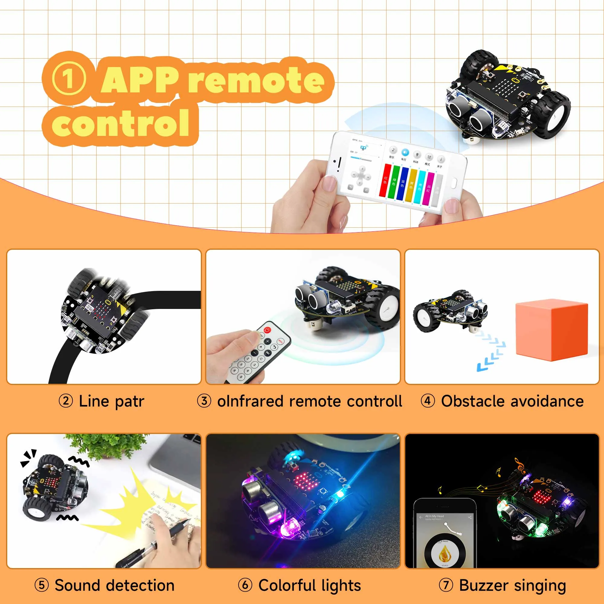 Micro:Bit V2 Robot Car Kit For Kids | Coding & STEM Learning | DIY ...