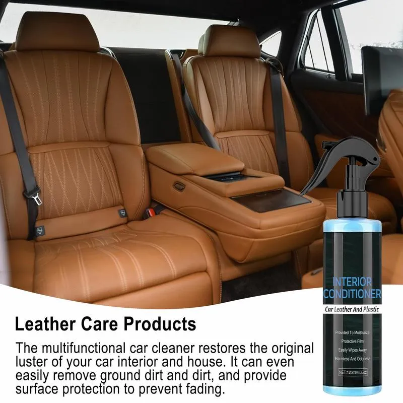 20ml Car Leather Cleaner Spray, Cleans and Restores Car Seats, Shoes ...