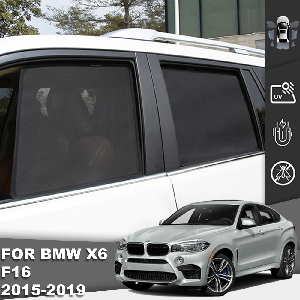BMW X6 Windshield Sunshade Premium Mesh UV-Blocking Car Sun Visor Shade ...