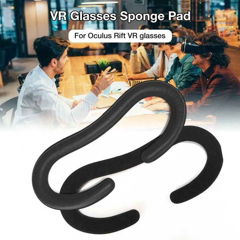 Premium PU Leather Foam Replacement Eye Mask Pad Cover for Oculus Rift ...
