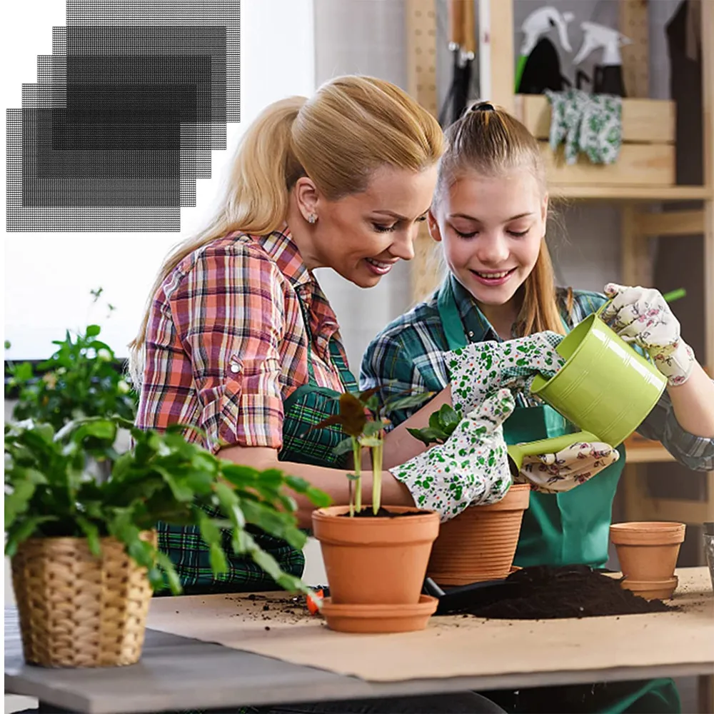 DHgate.com:50/100PCS Square Mesh Pot Netting - Ultimate Drainage ...