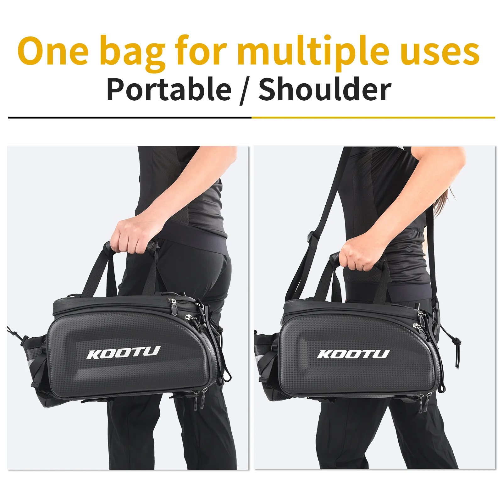 DHgate.com:35L Waterproof Bike Rear Seat Trunk Bag, Reflective Large ...