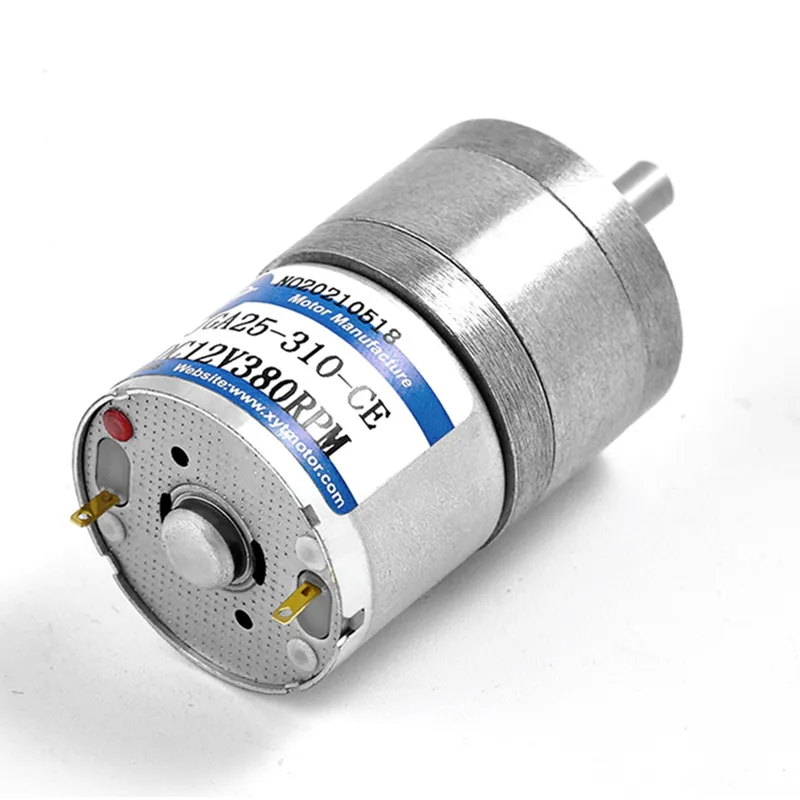 JGA25 310 Miniature Geared Motor DC Motor 6V 12V Electric Gear Motor ...