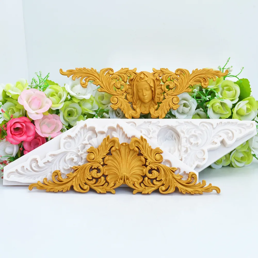 DHgate.com:European-Style Silicone Flower Relief Mold: Decorate Your ...