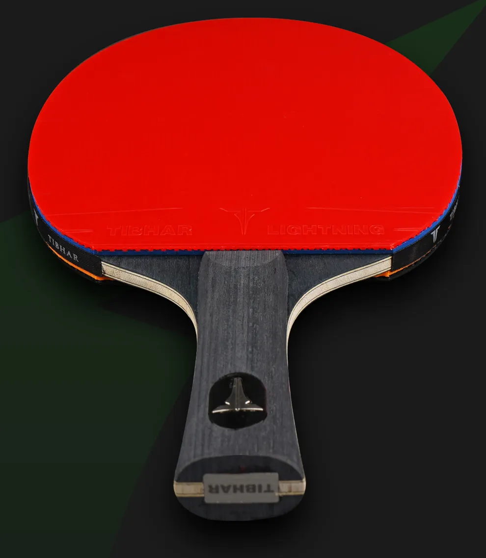 TIBHAR Table Tennis Racket Pimples-in Blade 6/7/8/9 Stars with Carrying ...
