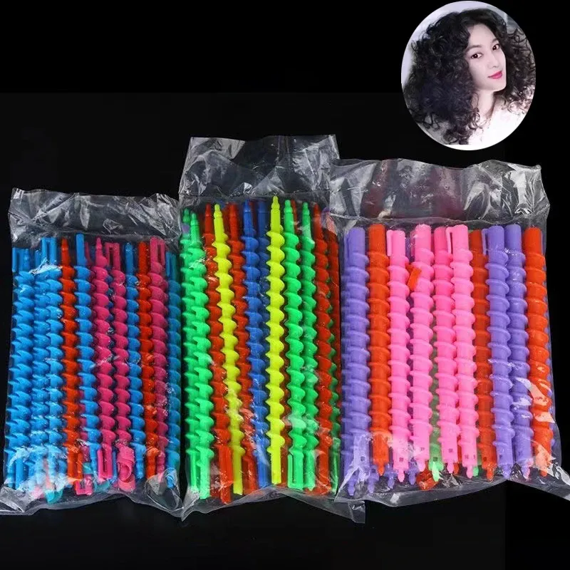Spiral Perm Rods for Voluminous Curls | Plastic Hair Rollers for DIY ...