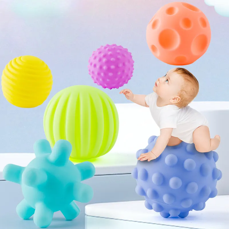 DHgate.com:Hand Grip Sensory Balls for Babies- Soft Rubber Tactile ...